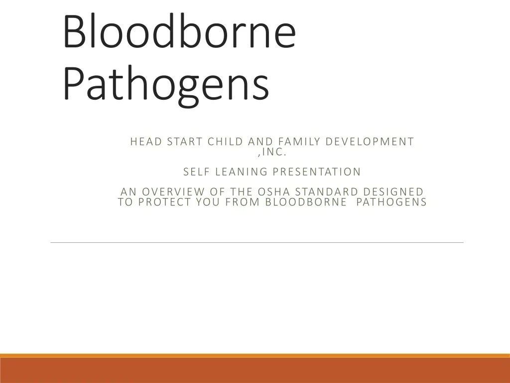 PPT - Bloodborne Pathogens PowerPoint Presentation, free download - ID ...