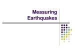 PPT - Measuring Earthquakes PowerPoint Presentation, free download - ID ...