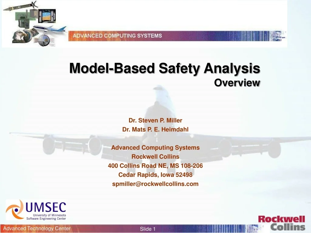 PPT - Model-Based Safety Analysis Overview PowerPoint Presentation ...