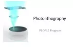 PPT - Top Down Method Photolithography Basics PowerPoint Presentation ...
