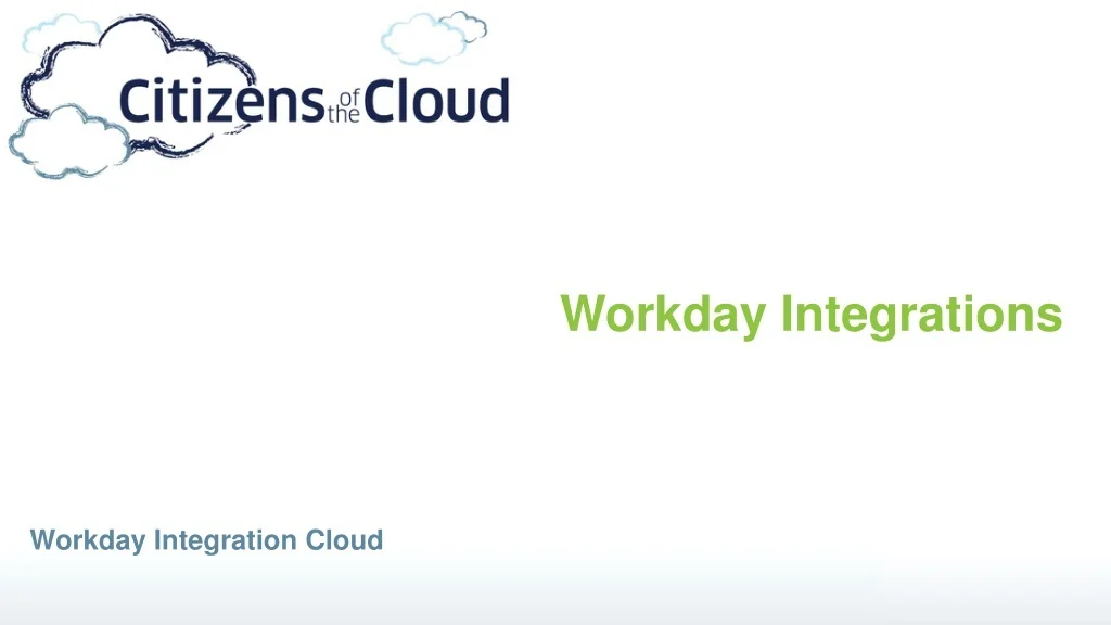 PPT - Workday Integrations PowerPoint Presentation, free download - ID ...