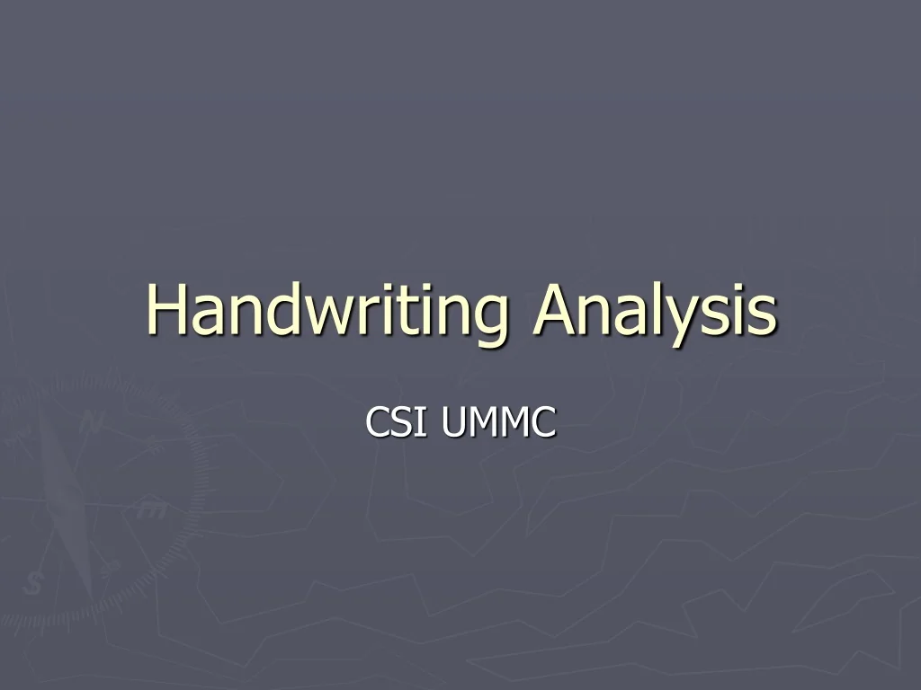PPT - The Art of Handwriting Analysis: Unraveling Personalities and ...