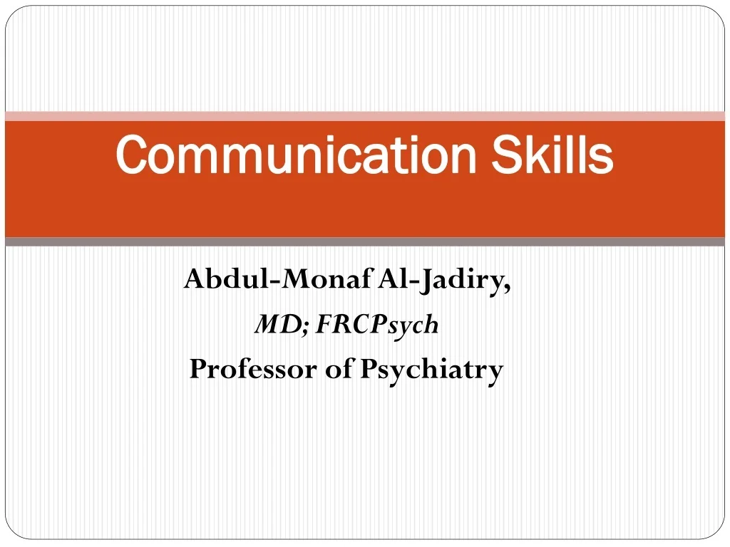 PPT - Mastering Effective Communication Techniques PowerPoint ...