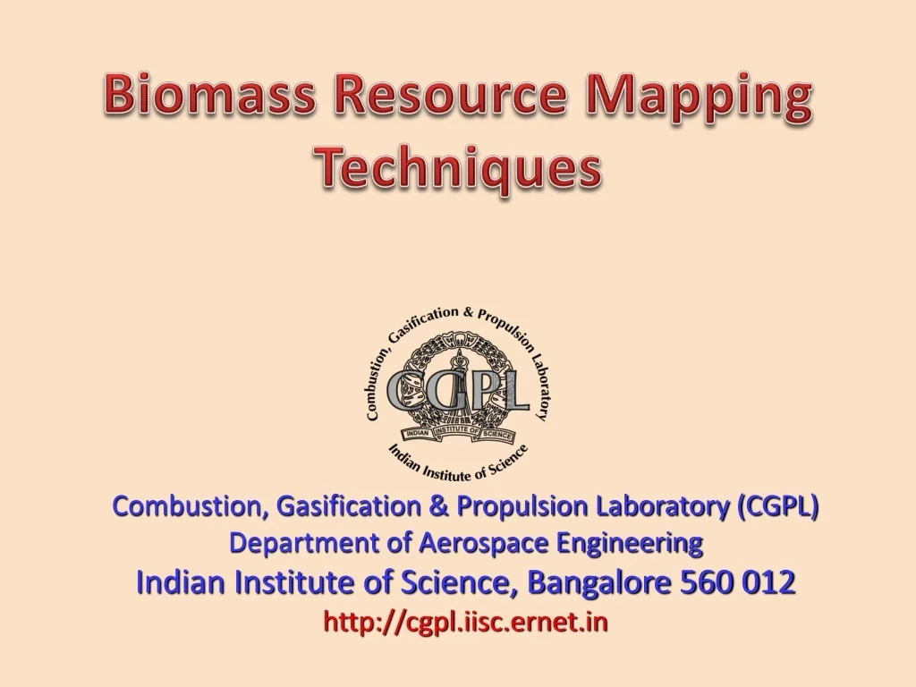 PPT - Biomass Resource Mapping Initiative for Energy Generation ...