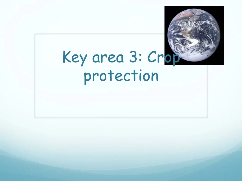 PPT - Sustainable Crop Protection Strategies PowerPoint Presentation ...