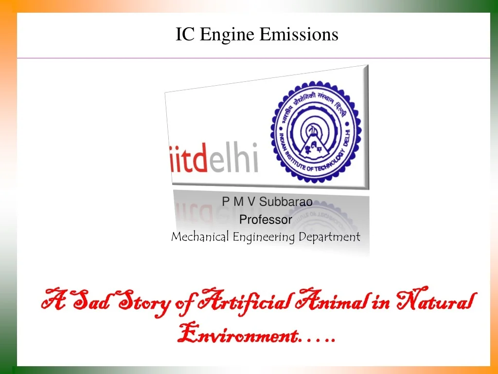 PPT - Engine Emissions: Sources and Control Strategies PowerPoint ...