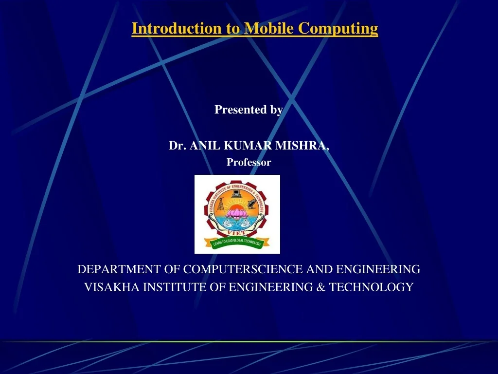 PPT - Exploring Mobile Computing Technology: Present and Future Trends ...