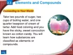 PPT - Elements and Compounds PowerPoint Presentation, free download ...
