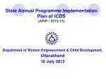 PPT - Implementation of ICDS PowerPoint Presentation, free download ...