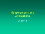 PPT - Measurements and Calculations PowerPoint Presentation, free ...