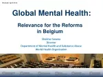 PPT - Global Mental Health WHO Comprehensive Mental Health Action Plan ...