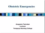 PPT - Obstetric Emergencies PowerPoint Presentation, free download - ID ...