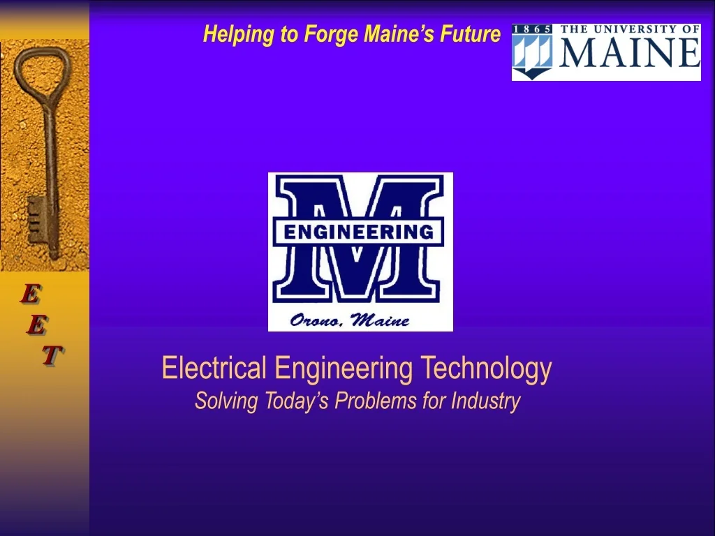 PPT - Electrical Engineering Technology Solving Today’s Problems for ...