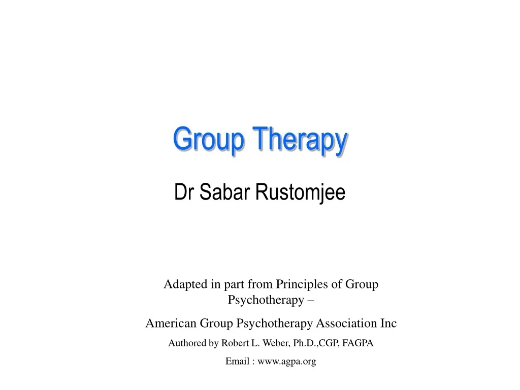 PPT - Understanding Group Therapy: A Comprehensive Guide PowerPoint ...