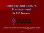 PPT - Acute Seizure Management PowerPoint Presentation, free download ...