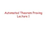 PPT - Automated reasoning and theorem proving PowerPoint Presentation ...