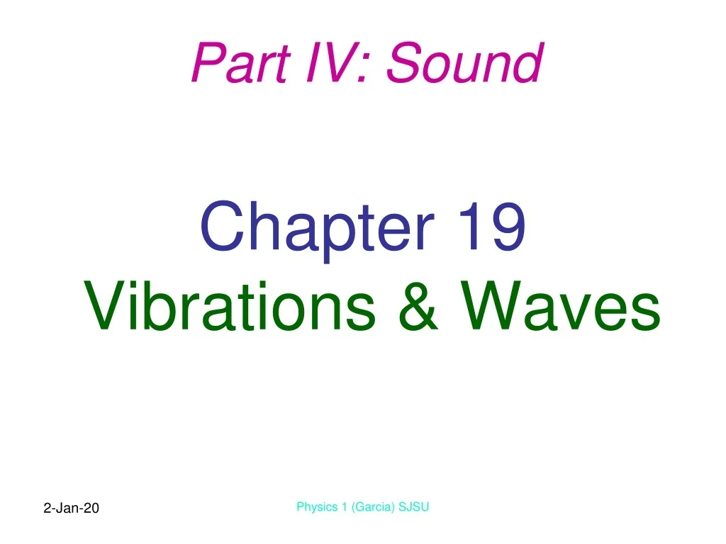 PPT - Vibrations and Waves in Physics PowerPoint Presentation, free ...