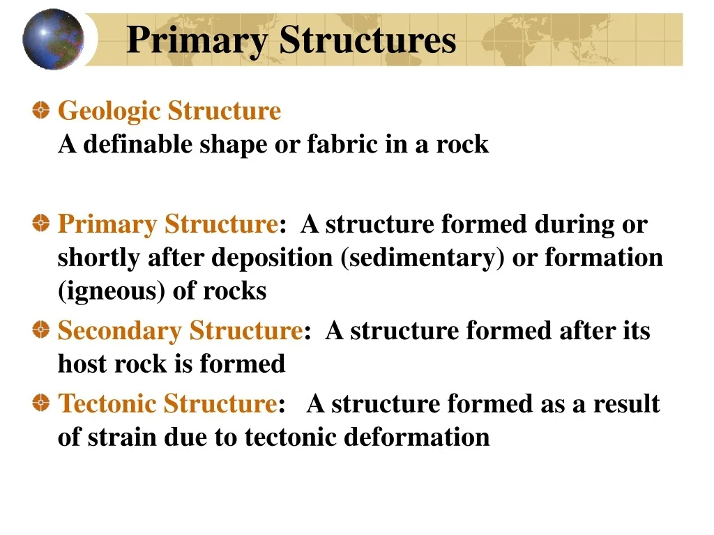 PPT - Primary Sedimentary Structures in Rocks PowerPoint Presentation ...