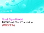 PPT - Small Signal Model MOS Field-Effect Transistors (MOSFETs ...