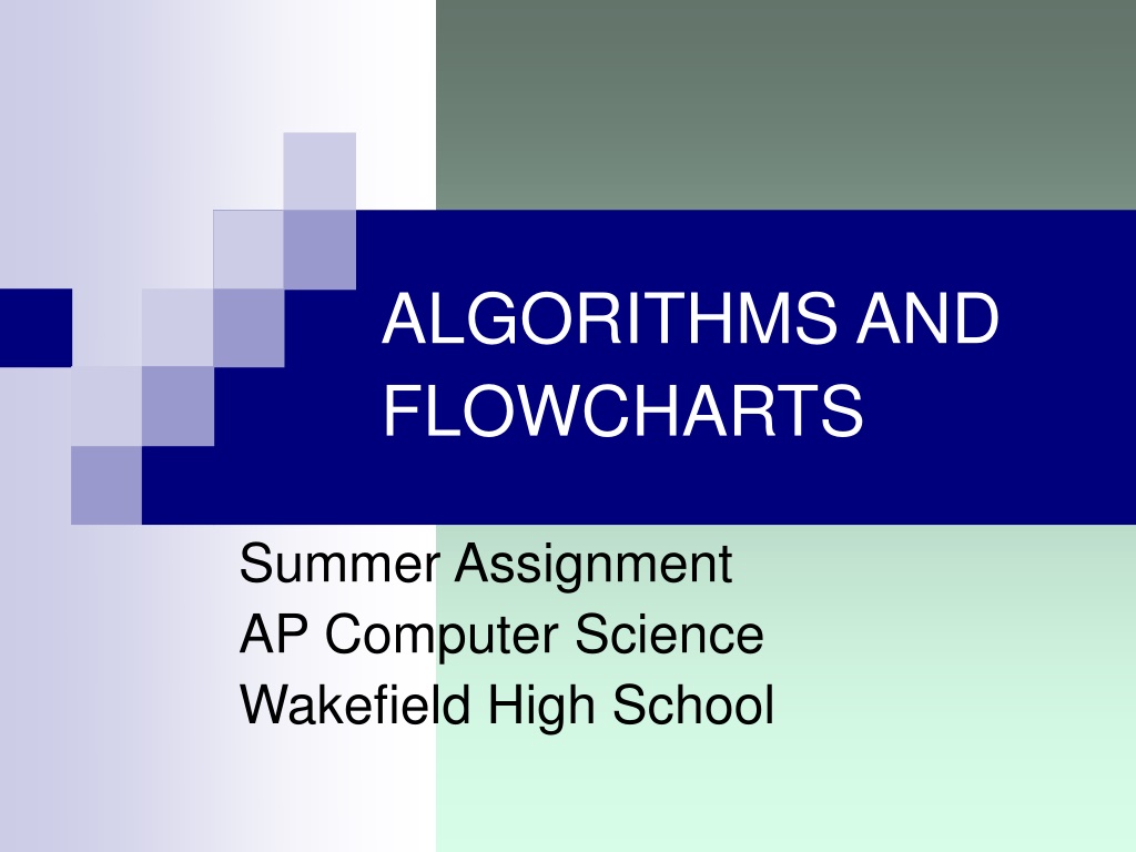 PPT - ALGORITHMS AND FLOWCHARTS PowerPoint Presentation, free download ... PPT - ALGORITHMS AND FLOWCHARTS PowerPoint Presentation, free download ...
