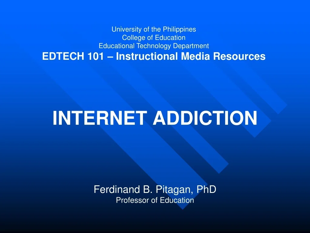 PPT - INTERNET ADDICTION PowerPoint Presentation, free download - ID ...