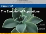 PPT - The Evolution of Populations PowerPoint Presentation, free ...