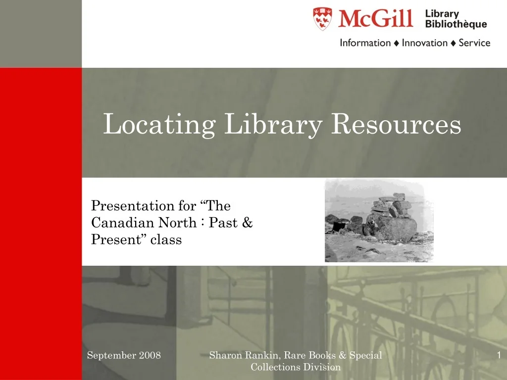 PPT - Locating Library Resources PowerPoint Presentation, free download ...
