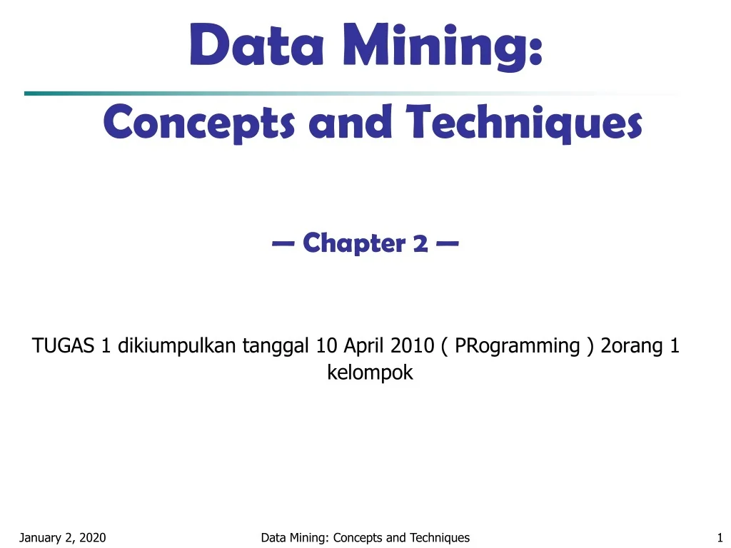 PPT - Data Mining Concepts & Techniques for Data Preprocessing PowerPoint Presentation - ID:9401807