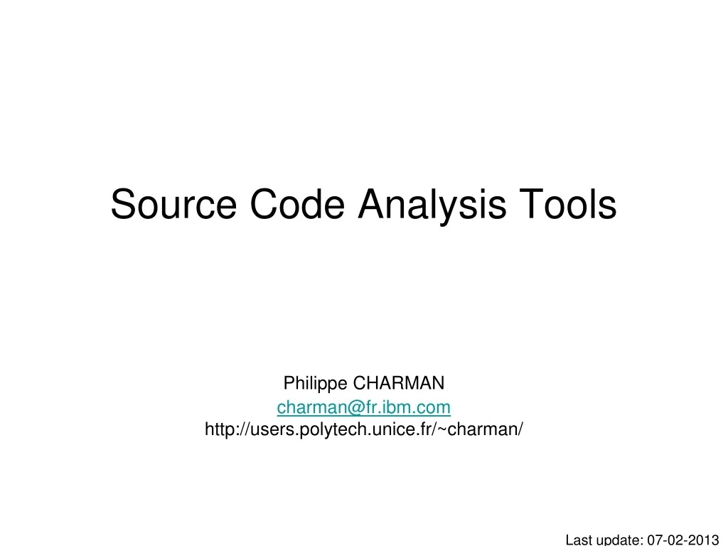 Ppt Memory Debugging And Code Coverage Tools Overview Powerpoint