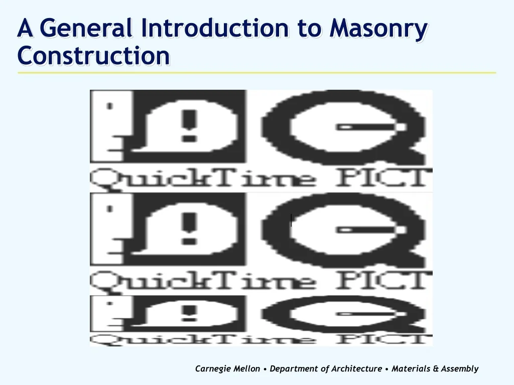 PPT - Comprehensive Guide to Masonry Construction PowerPoint ...