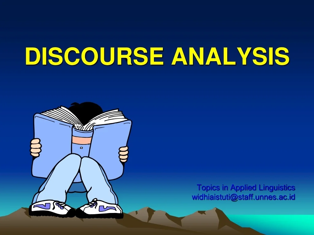 PPT - DISCOURSE ANALYSIS PowerPoint Presentation, free download - ID ...