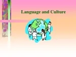 PPT - LANGUAGE AND CULTURE PowerPoint Presentation, free download - ID ...