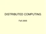 PPT - Distributed computing PowerPoint Presentation, free download - ID ...