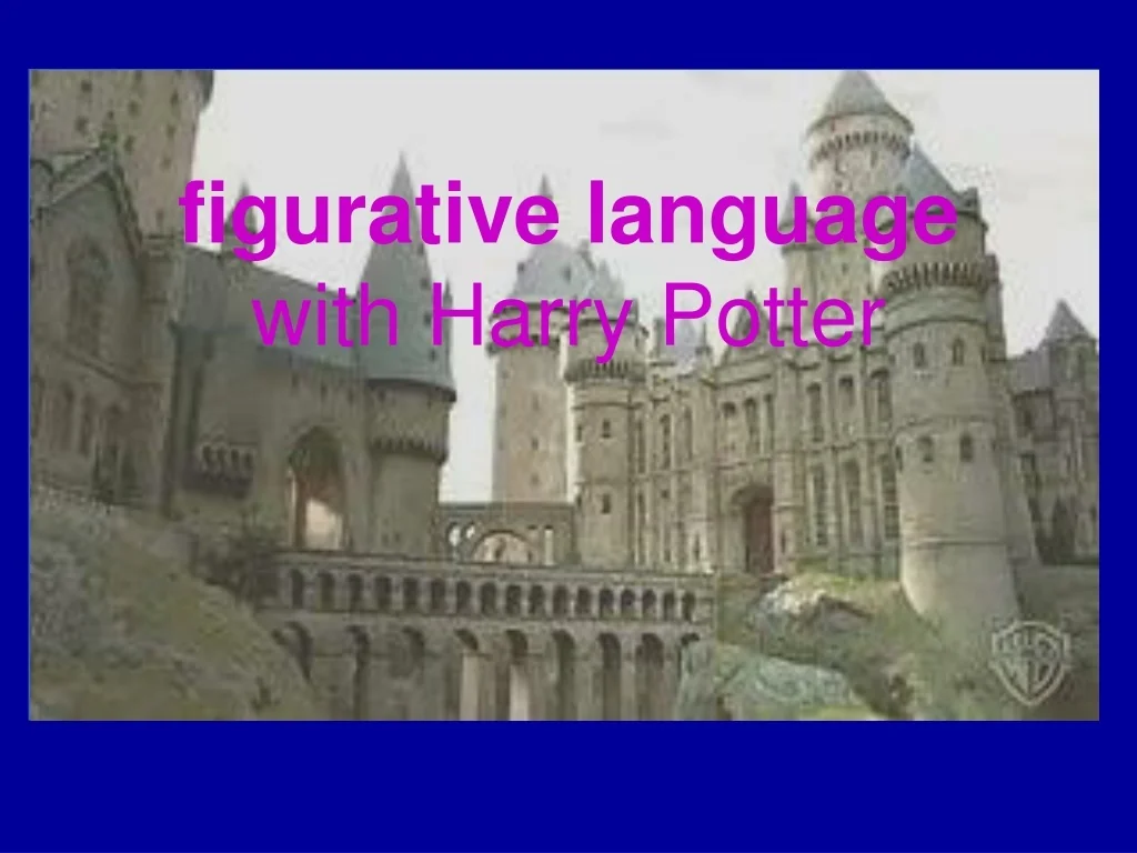 PPT - figurative language with Harry Potter PowerPoint Presentation ...