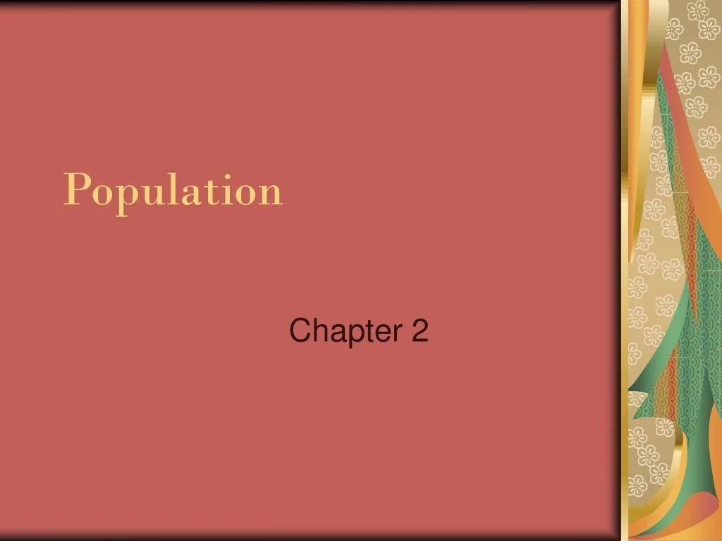 PPT - Population PowerPoint Presentation, free download - ID:9409241