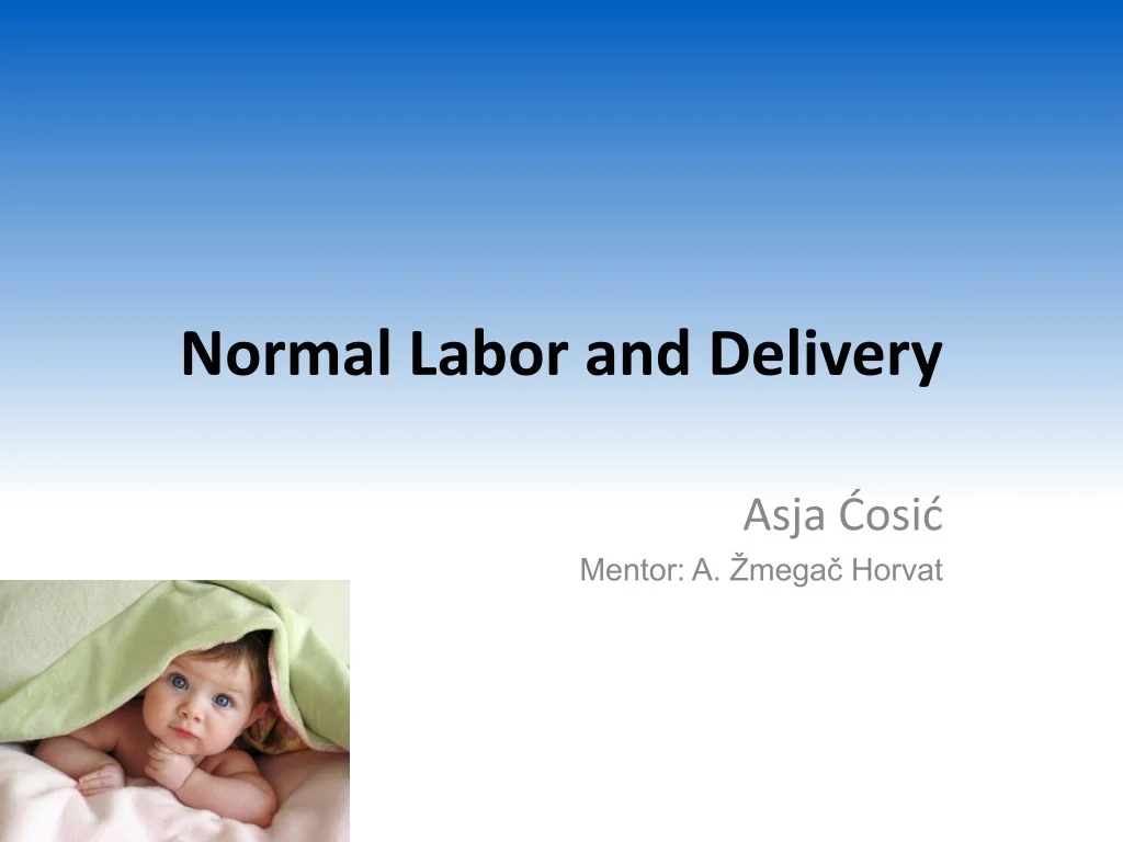 PPT - Normal Labor and Delivery PowerPoint Presentation, free download ...