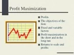PPT - Profit Maximization PowerPoint Presentation, free download - ID ...