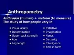 PPT - Anthropometry PowerPoint Presentation, free download - ID:2747591