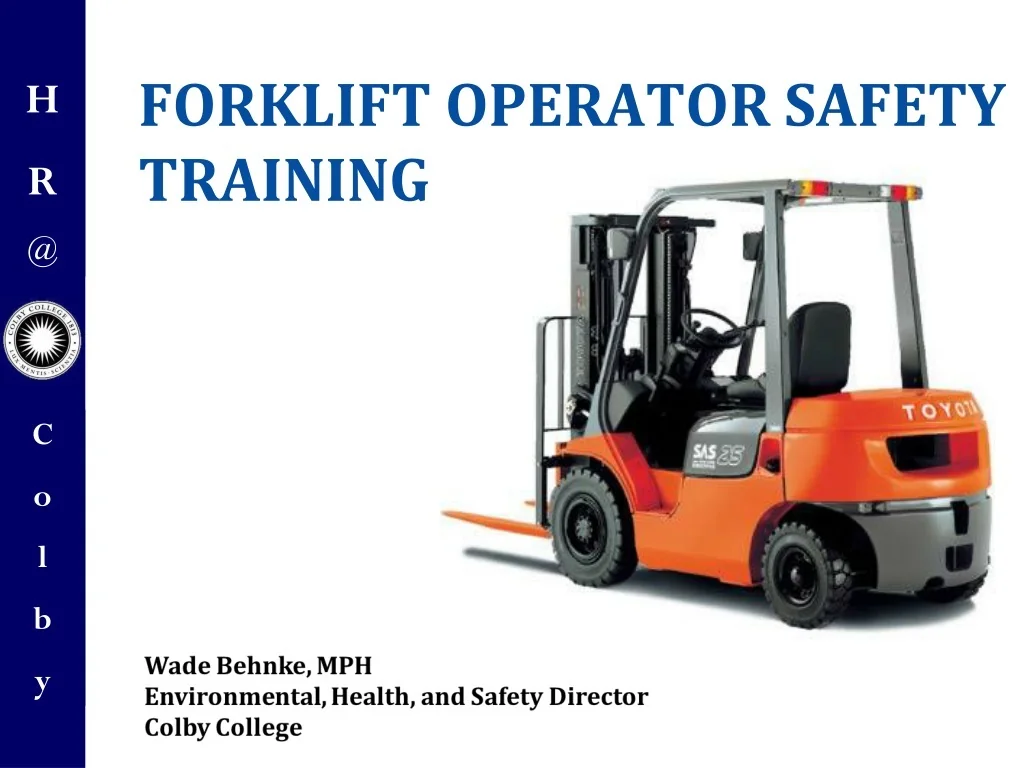 PPT - Comprehensive Forklift Operator Safety Training Guide PowerPoint ...