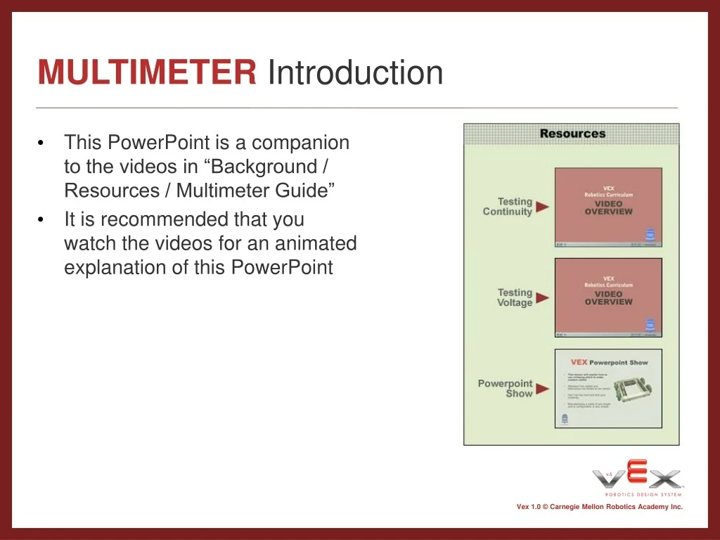 PPT - MULTIMETER Introduction PowerPoint Presentation, free download ...