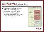 PPT - Using a Multimeter PowerPoint Presentation, free download - ID ...