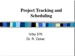PPT - Chapter 24 Project Scheduling and Tracking PowerPoint ...