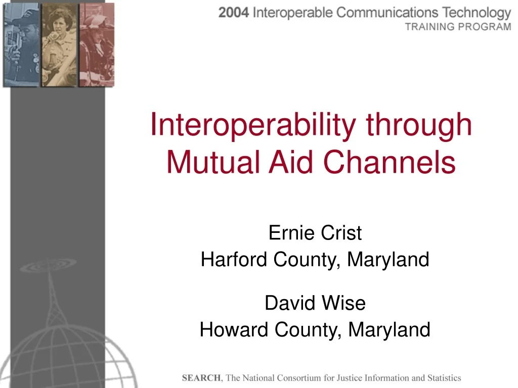 PPT - Interoperability through Mutual Aid Channels PowerPoint ...