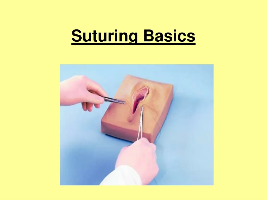 PPT - Suturing Basics PowerPoint Presentation, free download - ID:9413502