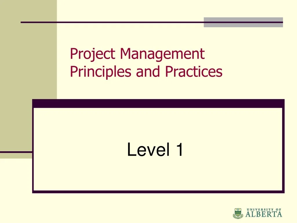 PPT - Essential Project Management Principles PowerPoint Presentation ...