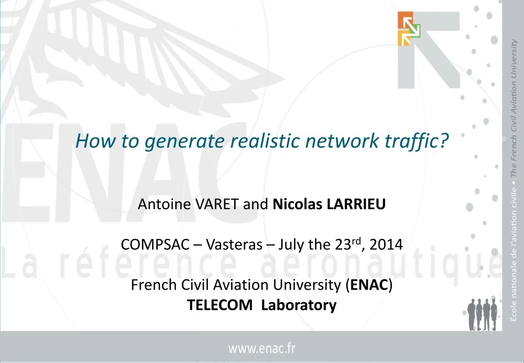 PPT - Realistic Network Traffic Generation Techniques for Performance ...