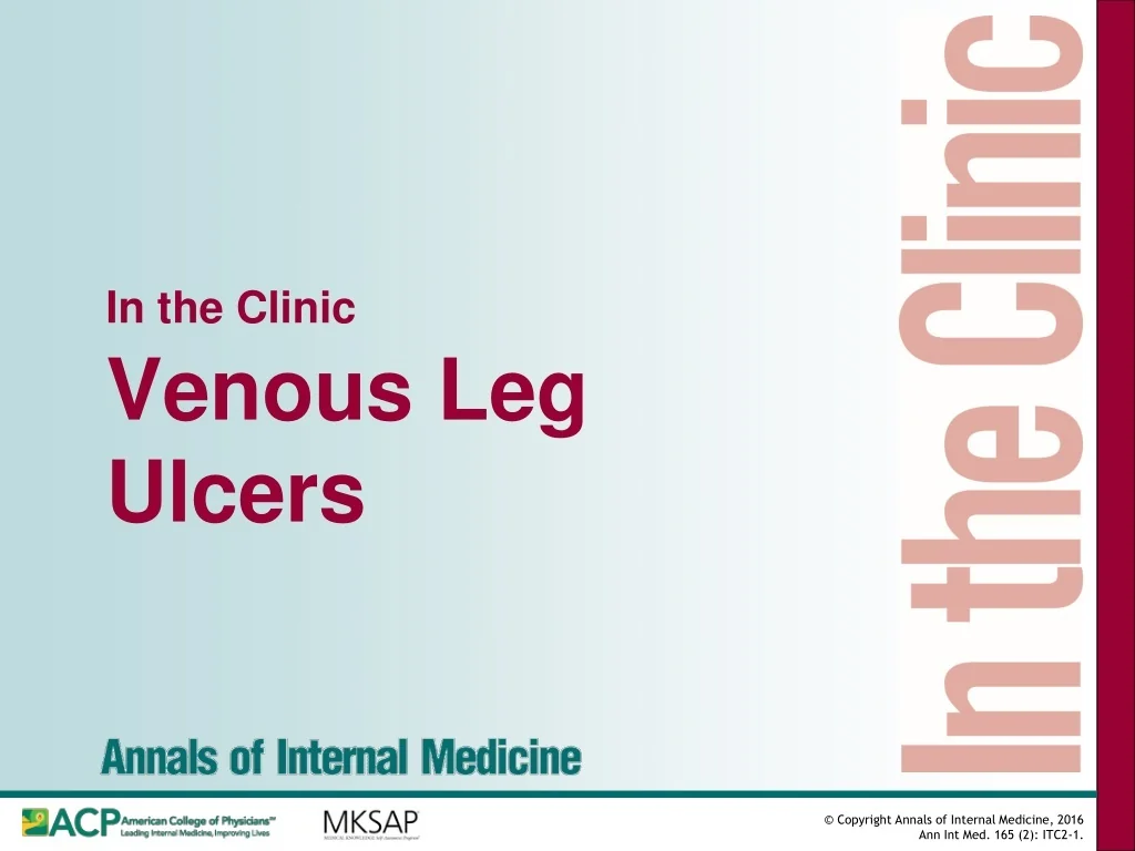 PPT - Venous Leg Ulcers PowerPoint Presentation, free download - ID:9414758