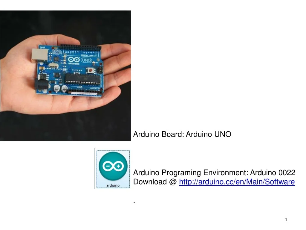 PPT - Arduino Board: Arduino UNO PowerPoint Presentation, free download ...