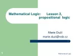 PPT - Mathematical Logic PowerPoint Presentation, free download - ID ...