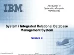 PPT - Relational Database Management System PowerPoint Presentation ...